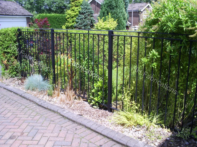 NH Fabrications - Domestic Garden Railings, Manchester, Rochdale